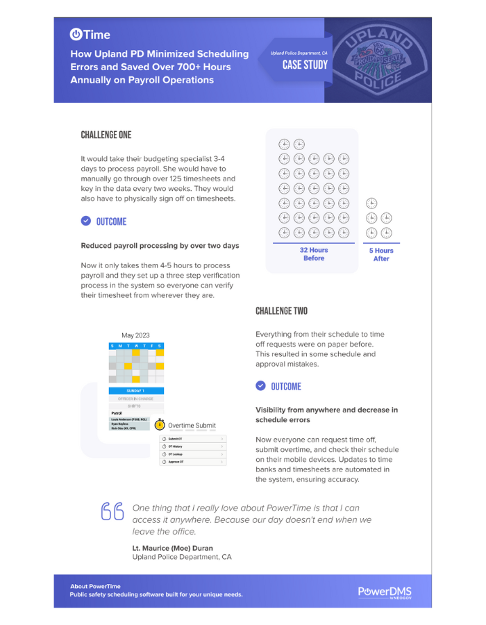 PowerTime: Workforce Time Tracking Software | PowerDMS
